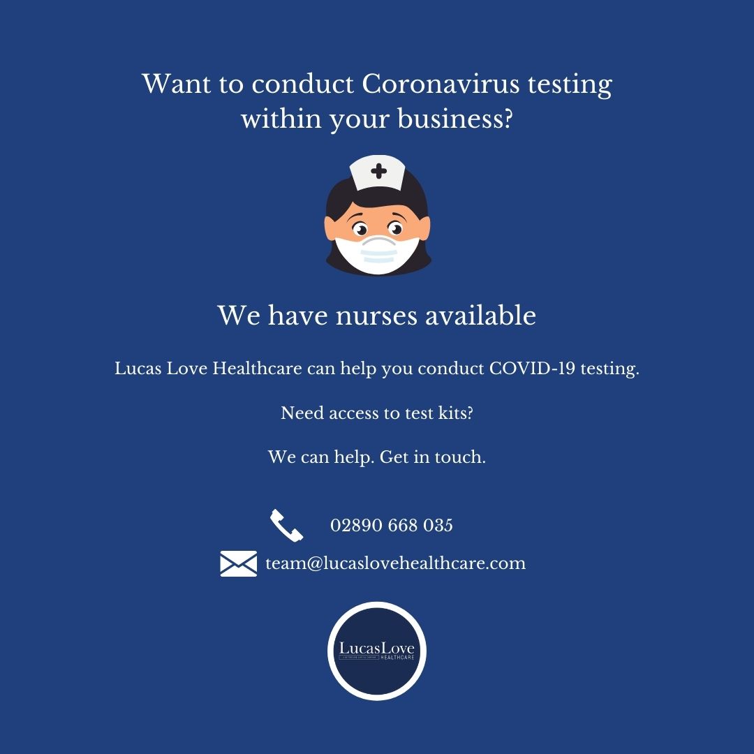 COVID-19 Testing Nurses Available - Lucas Love Healthcare
